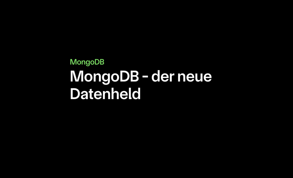 MongoDB Atlas - Polygran GmbH